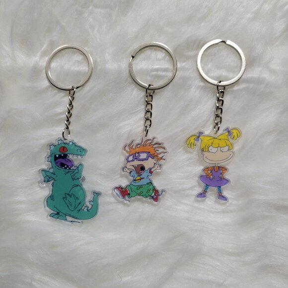 Nickelodeon | Accessories | Nickelodeon Rugrats Keychain Set | Poshmark